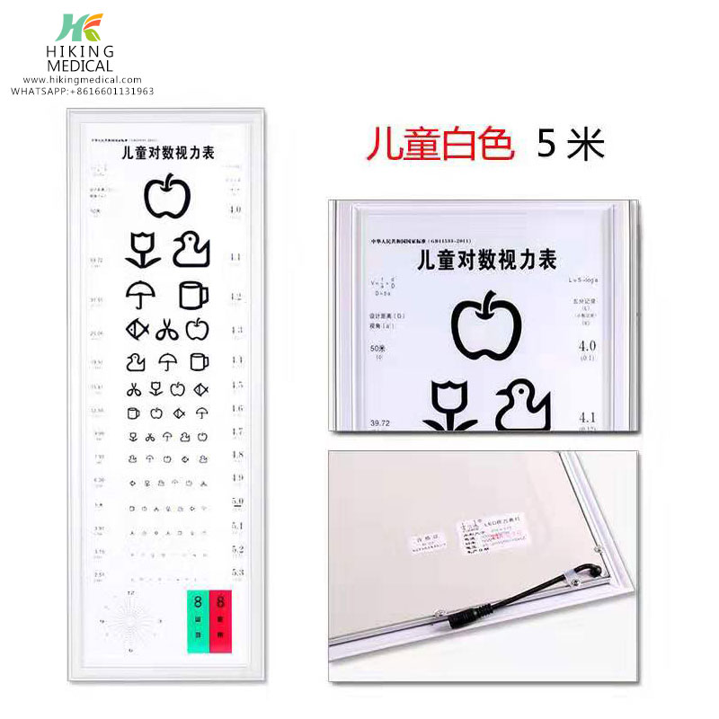 multi-function led visual acuity chart,eye testing chart,xray viewer