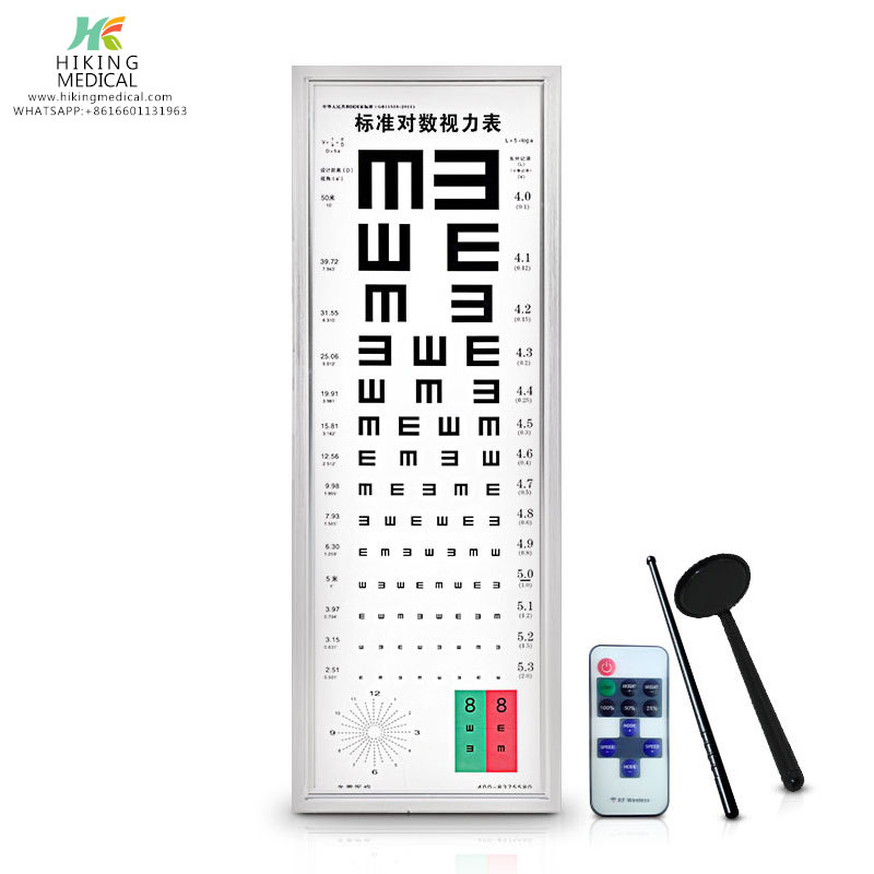 multi-function led visual acuity chart,eye testing chart,xray viewer