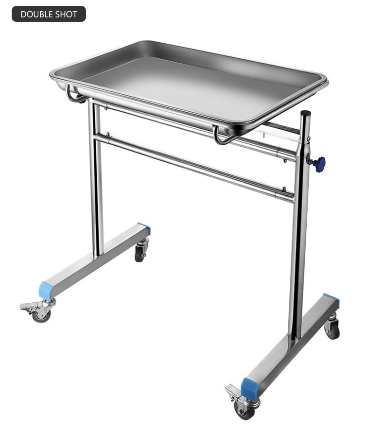 Medical stainless steel tray rack rectangular sterilized square plate ...