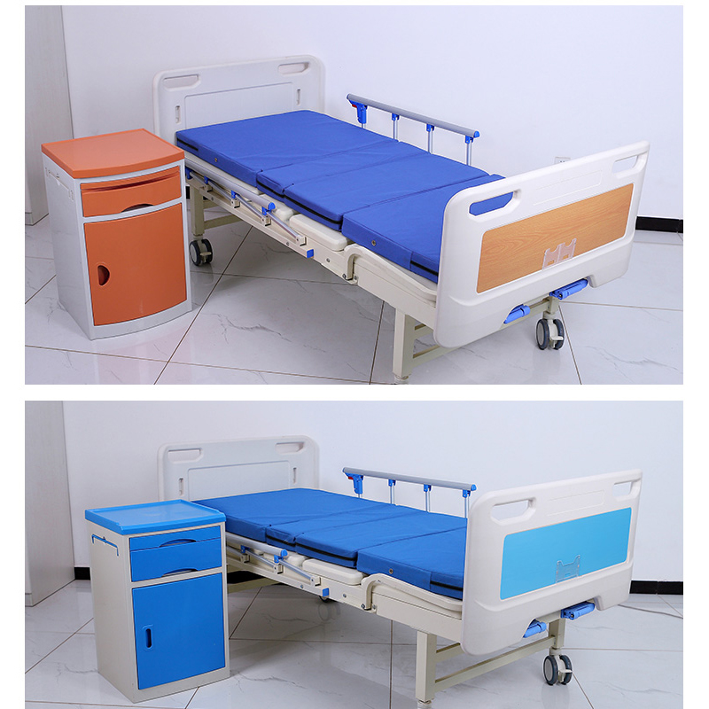 Economy Hospital Bed Wood Grain Headboard/Footboard