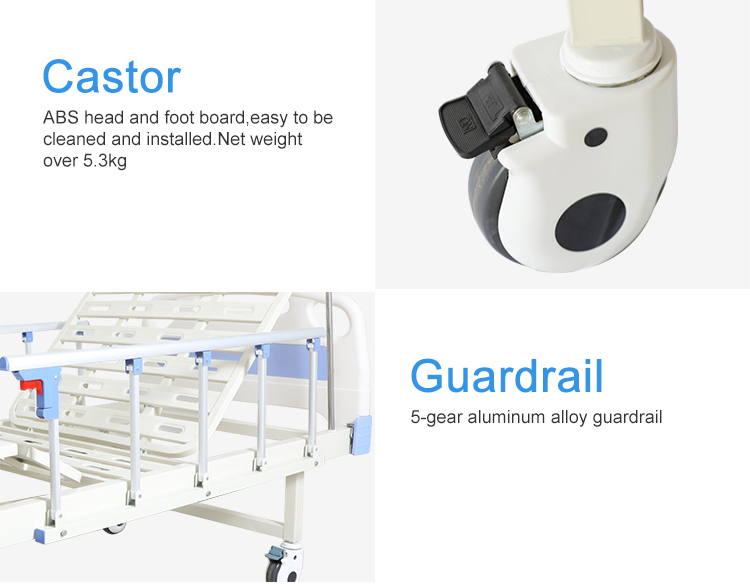 New Product 2 Crank Bed 2 Function Medical Patient Hospital Nursing Bed ...