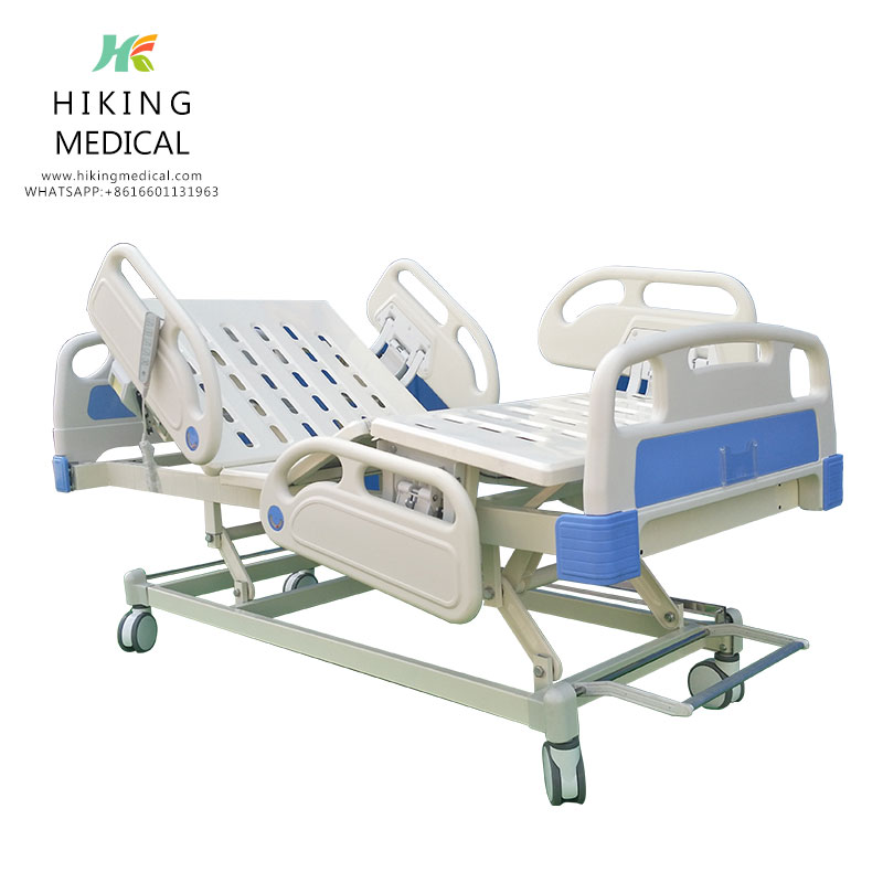 Hot sell Medical electric hospital bed backrest 5 function electric ...