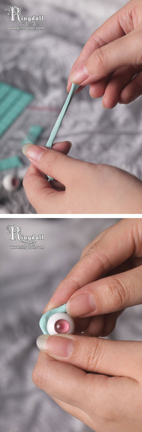 How to use eyes sticker?