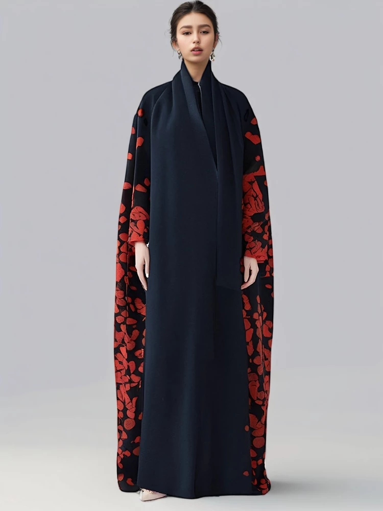 TWOTWINSTYLE Long Robe Muslim Jacket