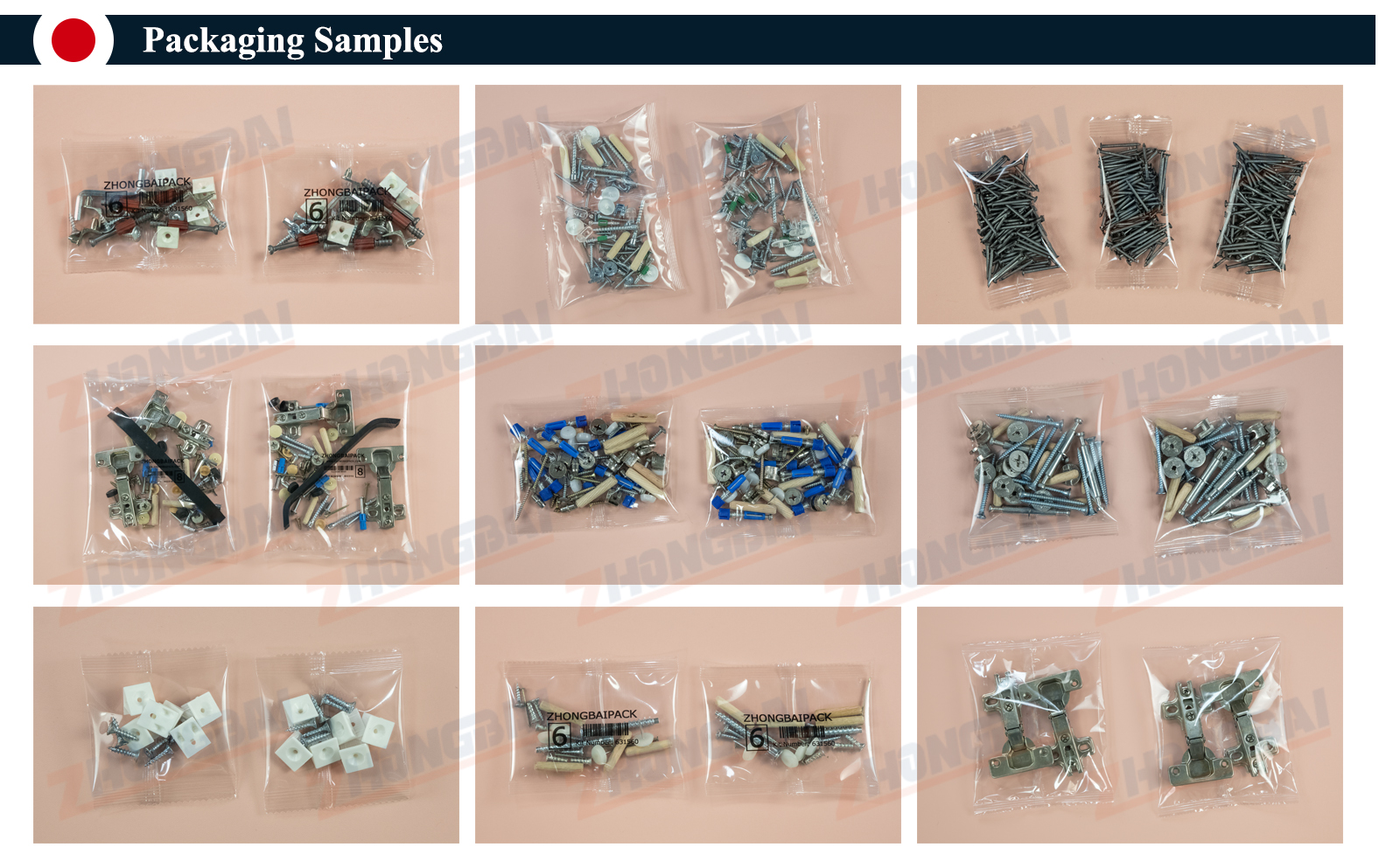 High Quality Furniture Parts Packing Machine | ZHONGBAI