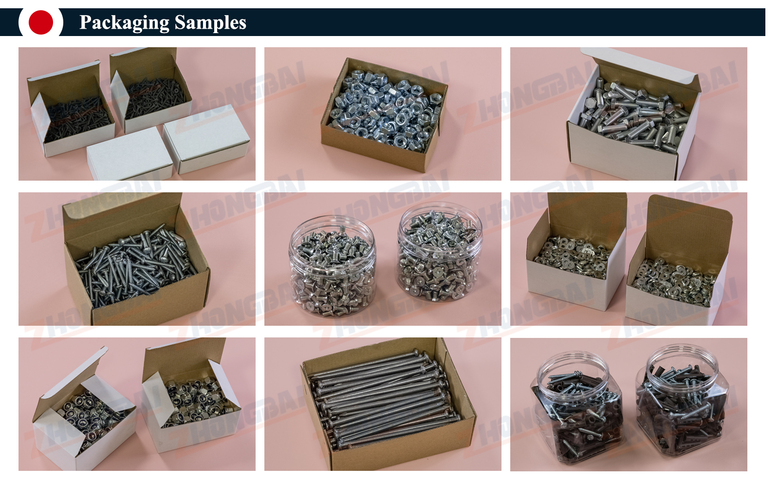 Automatic Fastener Box Packing Machine