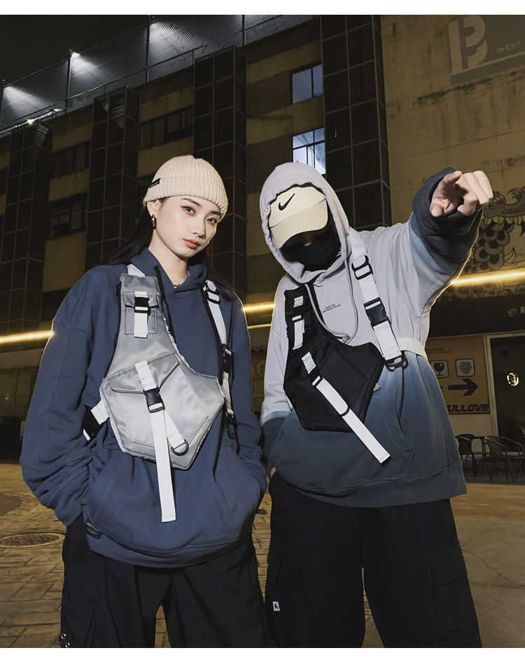 3M reflective chest bag Tactical backpack,