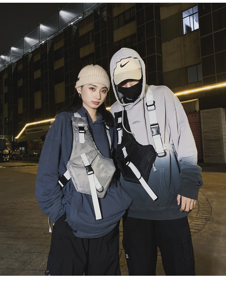 3M reflective chest bag Tactical backpack,