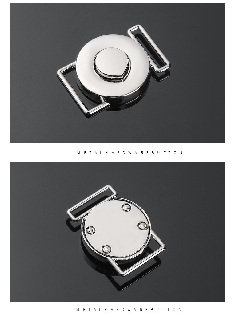 Round alloy buckle,Button & Buckle