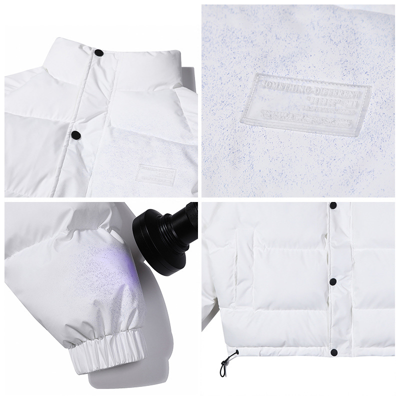 Light sensitive puffer jacket color change coat,Jacket & Coat