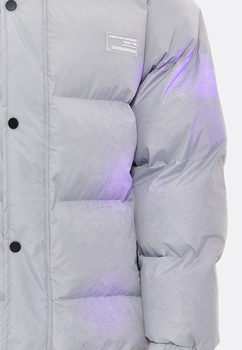Light sensitive puffer jacket color change coat,Jacket & Coat