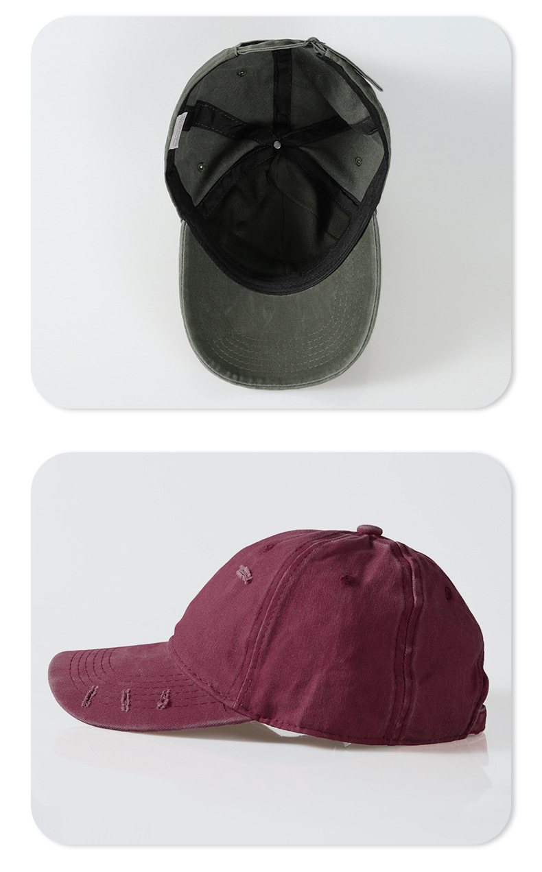 Wash water to make old cap worn out baseball cap,Cap