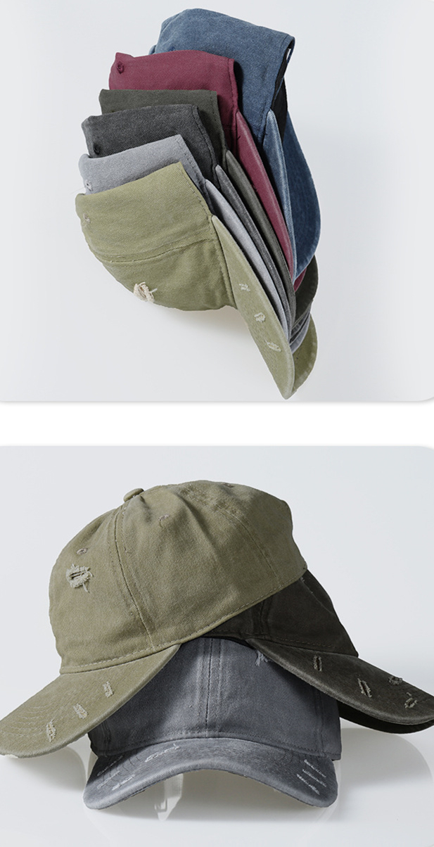 Wash water to make old cap worn out baseball cap,Cap