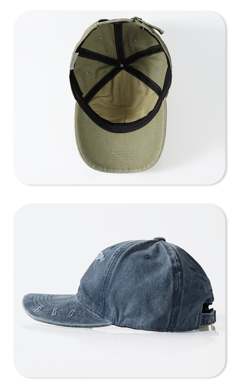 Wash water to make old cap worn out baseball cap,Cap