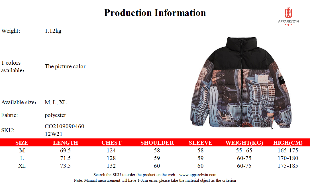 2021 autumn and winter new down jacket urban digital printing jacket ...