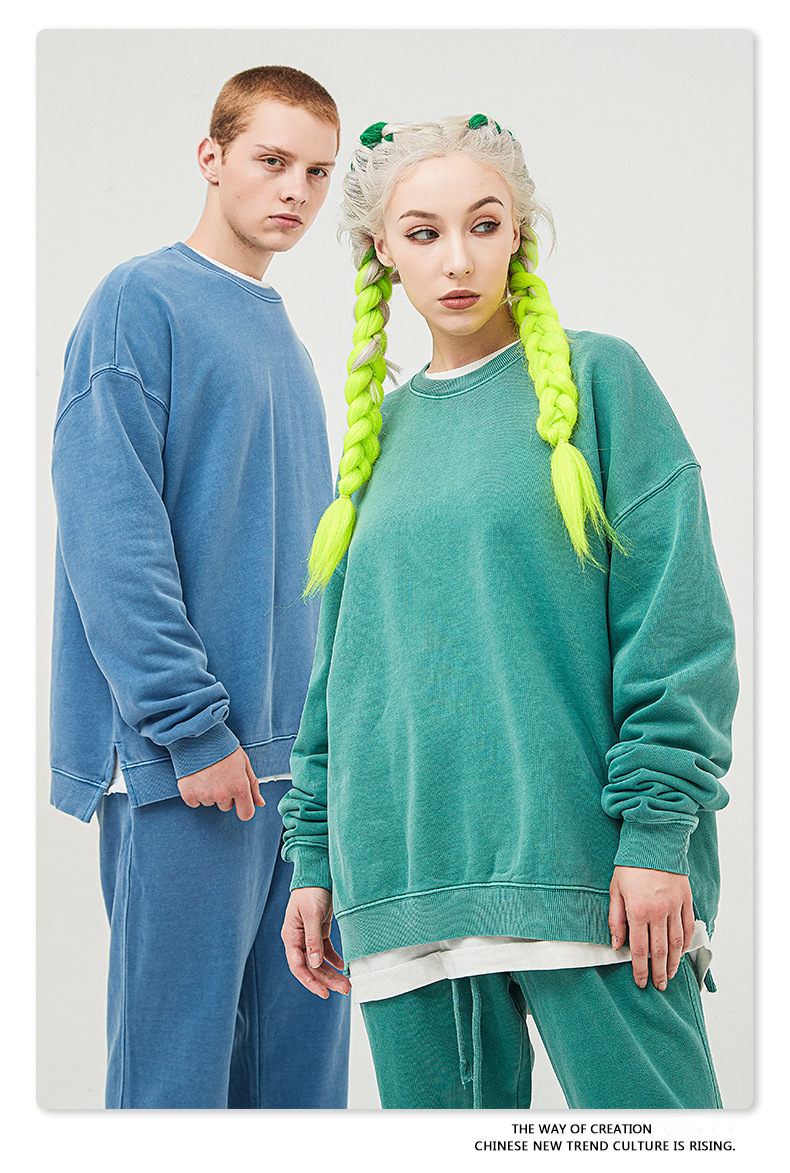 2021 new 380G French Terry vintage hoodie,