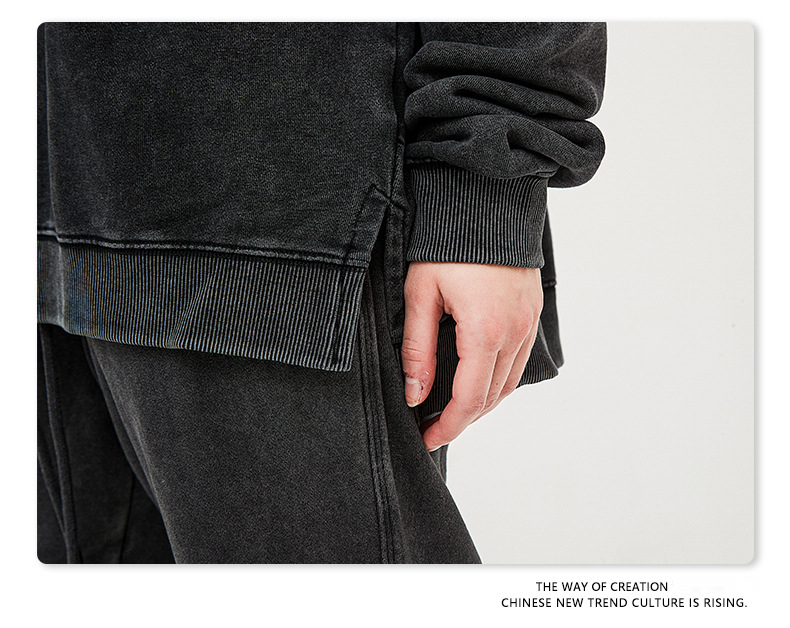 2021 new 380G French Terry vintage hoodie,