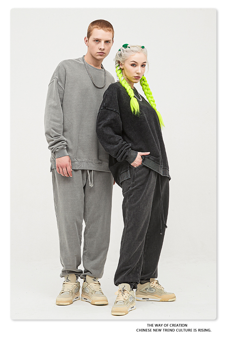 2021 new 380G French Terry vintage hoodie,