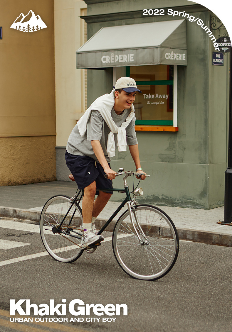 265G 26s heavy FOG color matching short-sleeved T-shirt,T-shirt & Polo