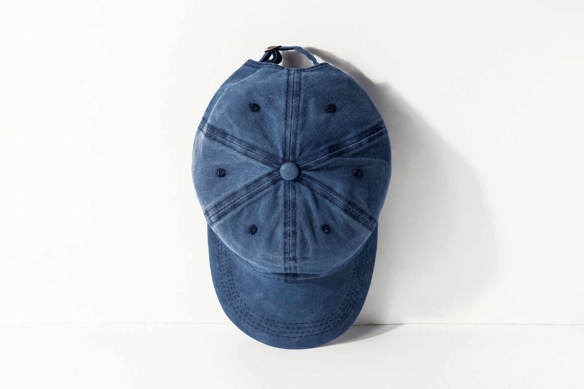 Washed and aged peaked cap curved brim baseball cap,Cap