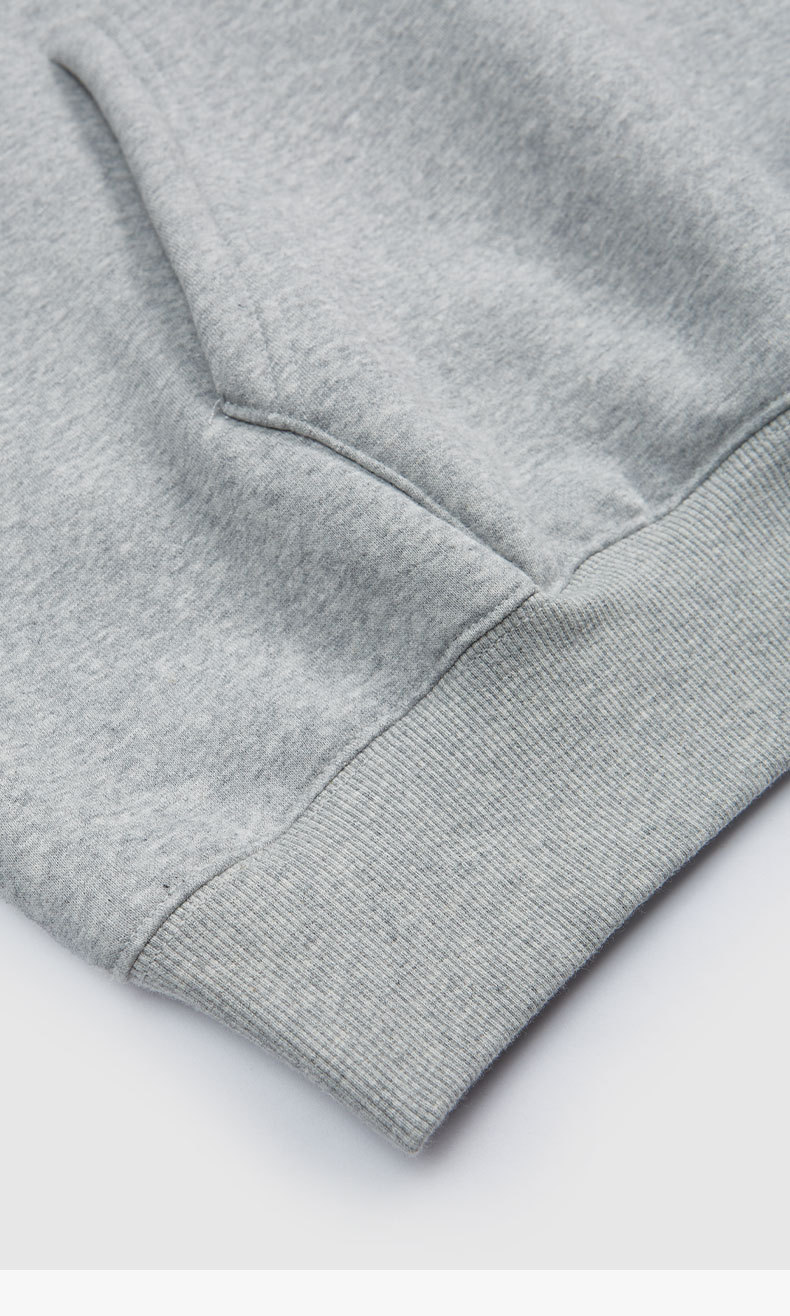 400g Heavyweight Double Hooded Polar Fleece Flocked Embossed Letter ...