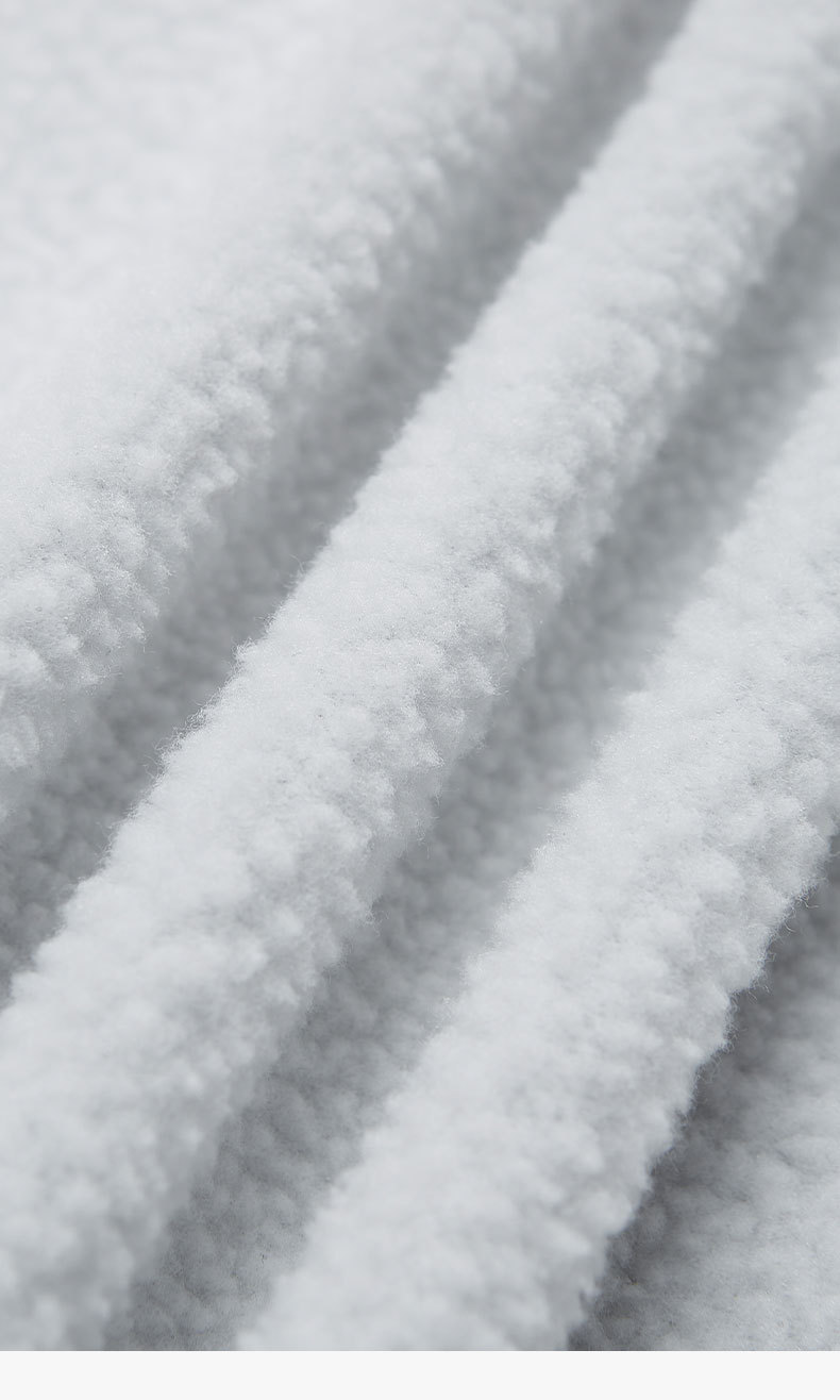 400g Heavyweight Double Hooded Polar Fleece Flocked Embossed Letter ...