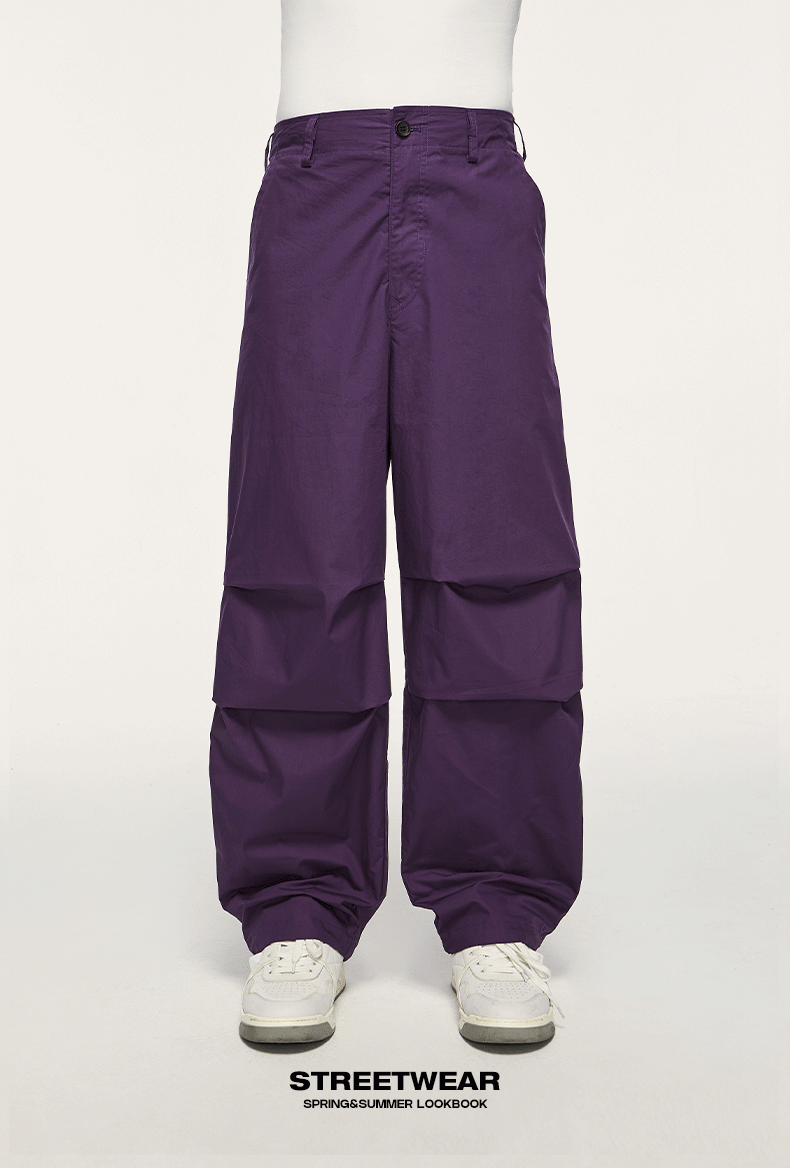 Two Loose Wide Leg Paratrooper Pants,Pants & Shorts