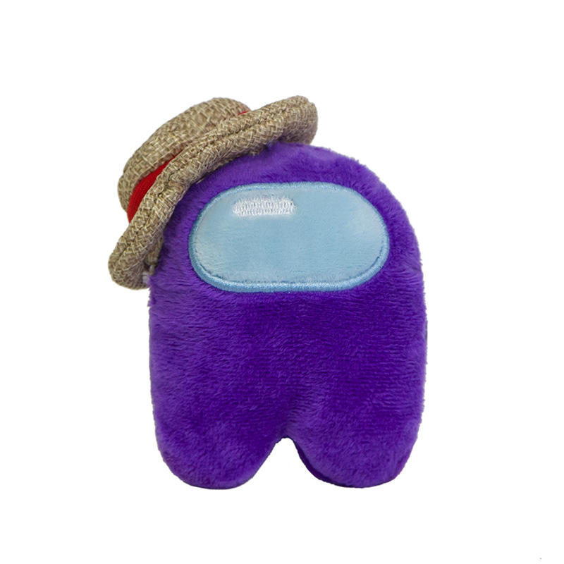 Among Us Plush Toys Stuffed Dolls with Hats for Game Fans 10cm/4Inch Tall