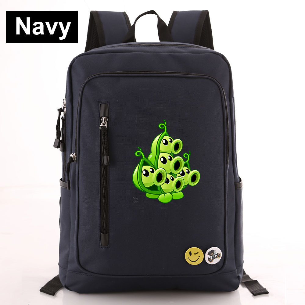 Plants Vs Zombies Laptop Backpacks Shoulder Rucksacks Schoolbags Tri ...