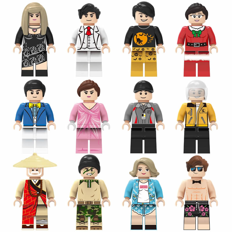 Urban Professionals Minifigures Building Blocks Mini figures Bricks ...