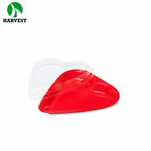 Plastic candy chocolate dessert heart shape plastic container