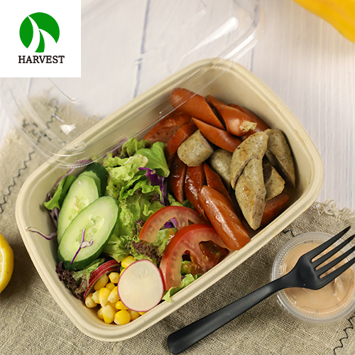 Harvest CR1000 Sustainable Compostable Fiber Pulp Food Containers