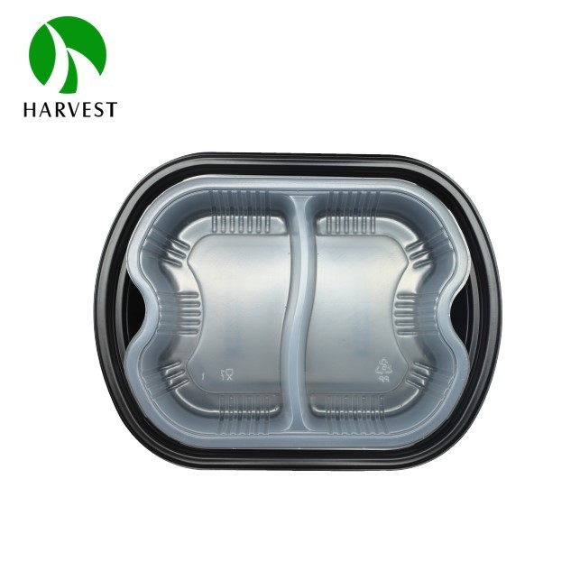 Harvest Food Packaging - SP1100 Double Layer Rectangle Food Box ...