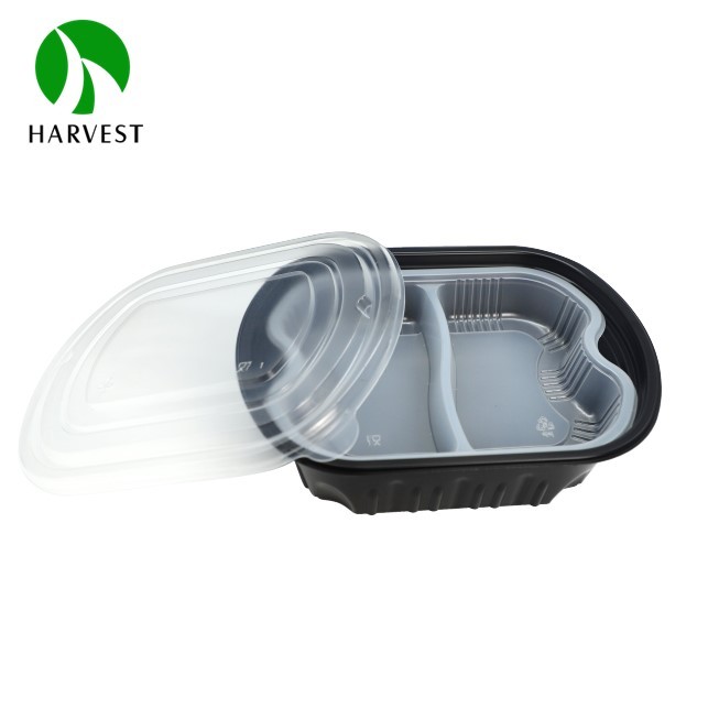 Harvest Food Packaging - SP1100 Double Layer Rectangle Food Box ...