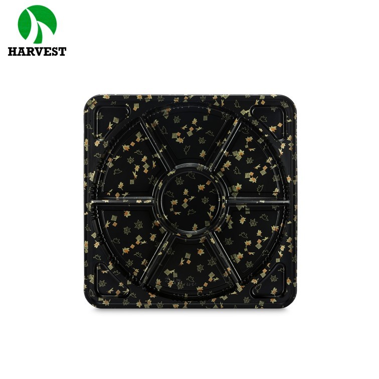 Harvest Food Packaging | SR Series Large Square Compartments Party Tray ...