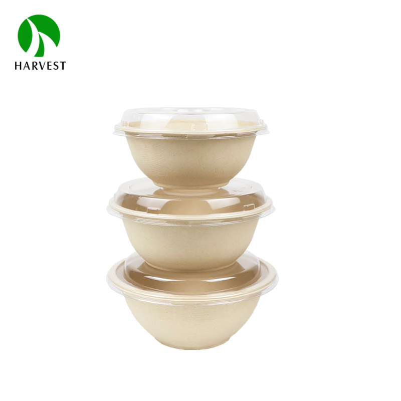 Harvest Food Packaging | CR Round Bowl Series Biodegradable Food ...