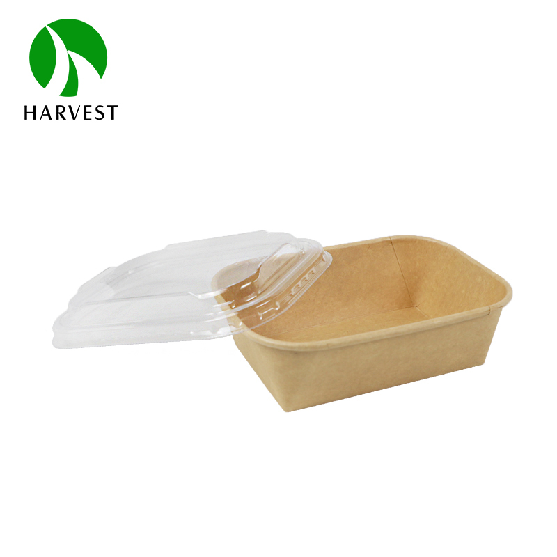 Harvest Food Packaging- Food Grade Kraft Paper Salad Box