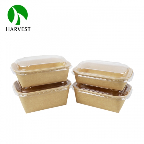Harvest Food Packaging- Food Grade Kraft Paper Salad Box