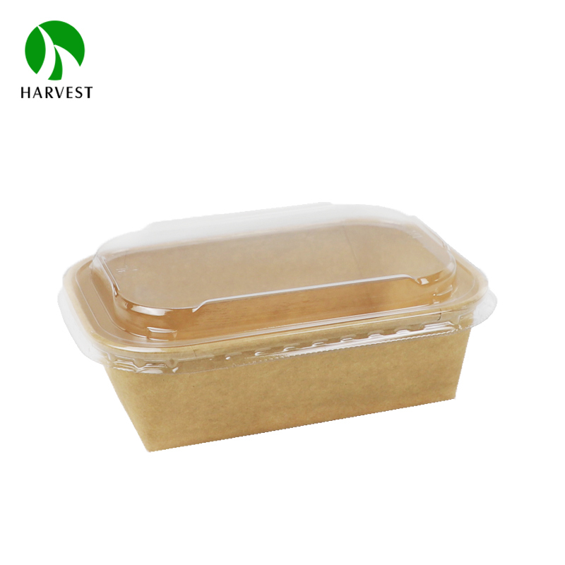 Harvest Food Packaging- Food Grade Kraft Paper Salad Box
