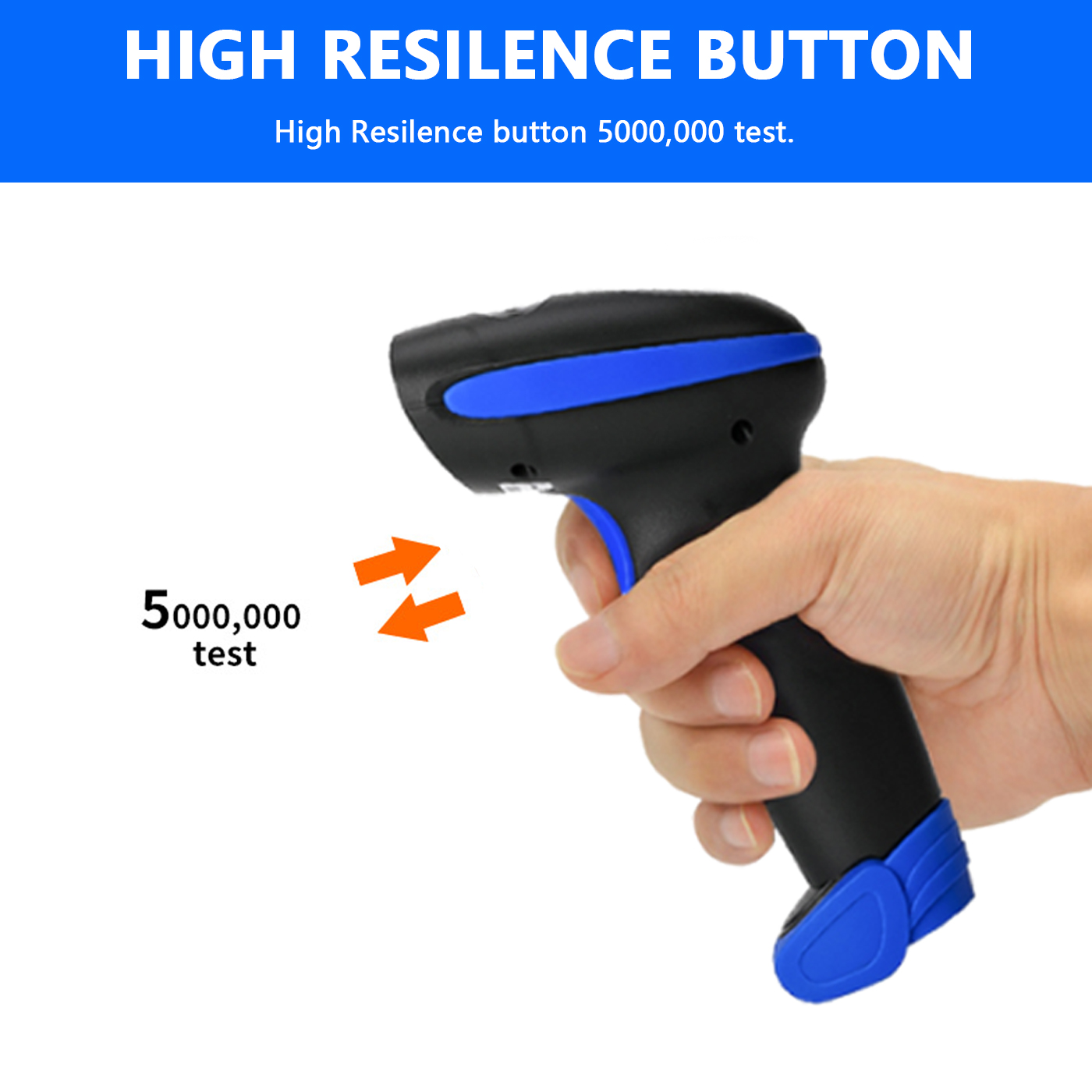 Enhance Efficiency with our Handheld 2D Barcode Scanner with Stand ...
