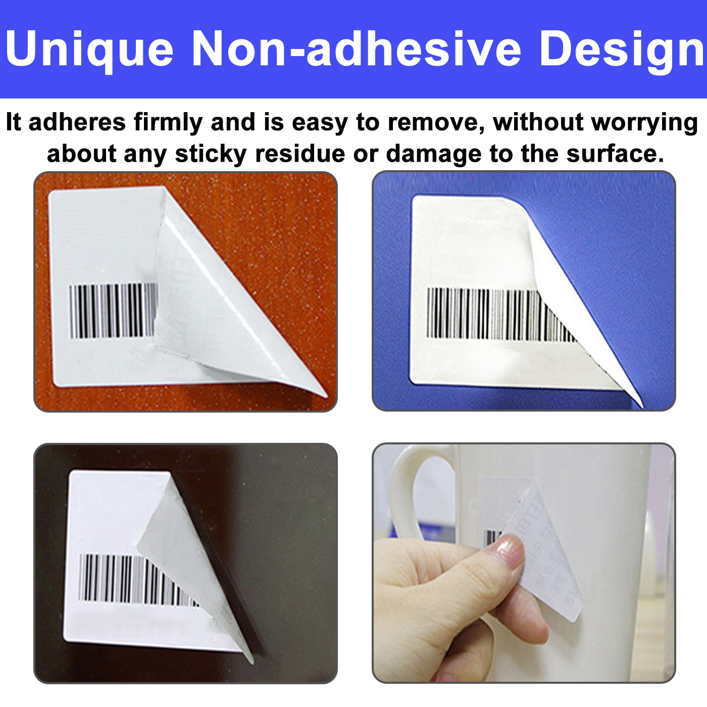 LENVII 4-proof Thermal Label Sticker 50mmˣ25mmˣ250pcs(2"ˣ1") Tear-proof ...
