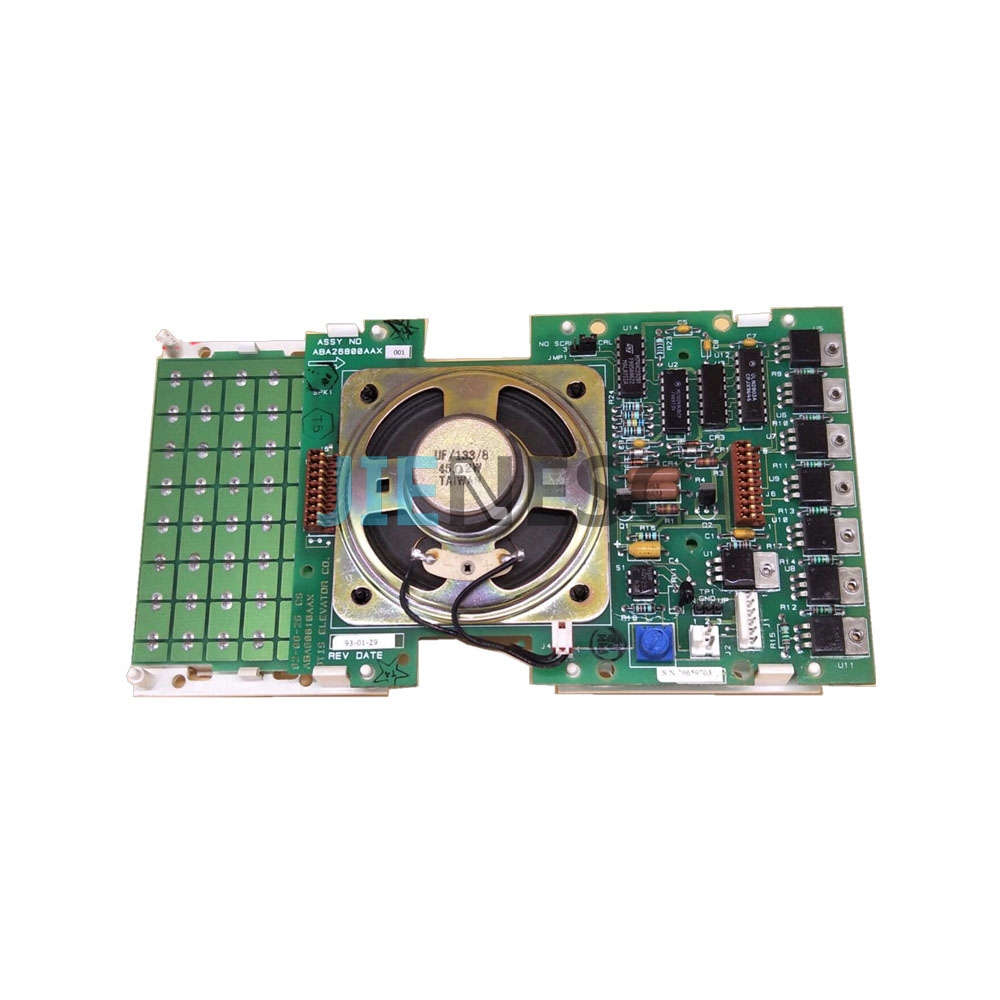 ABA26800AAX001 E411 Elevator Gong PCB Board