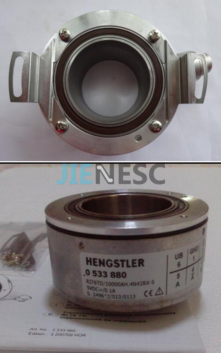 RI76TD/10000AH. 4N42RX-S 145416 JIENESC Elevator Encoder Hengstler