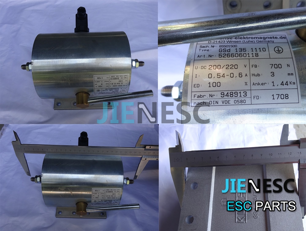 GSd135.1110 65501500 escalator brake magnet
