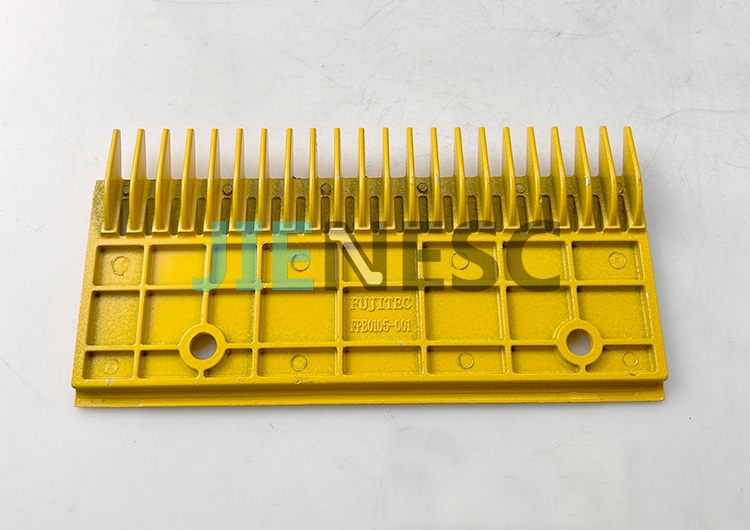 FPB0105 yellow Escalator Comb Plate