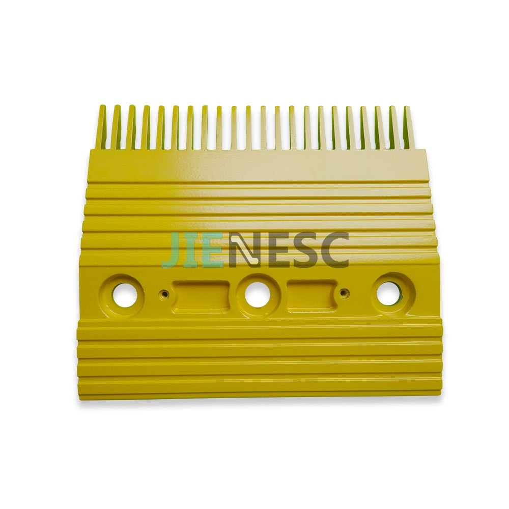 DEE1738787 Yellow Escalator Comb Plate A4