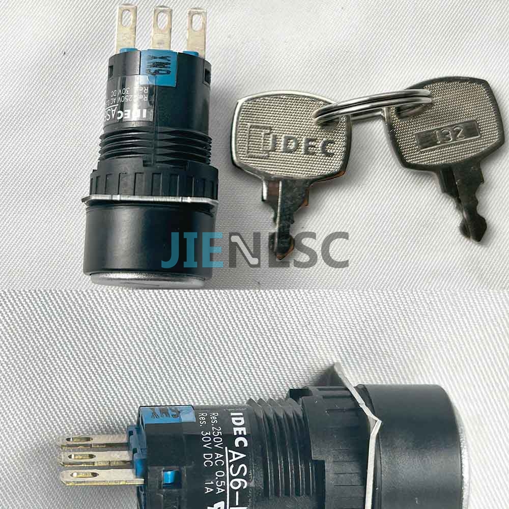 AS6M-2KT1AC IDEC Escalator Key Switch