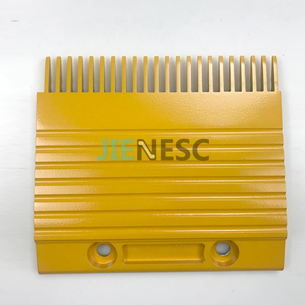 DEE3703287Y Yellow ECO-A Escalator Comb Plate