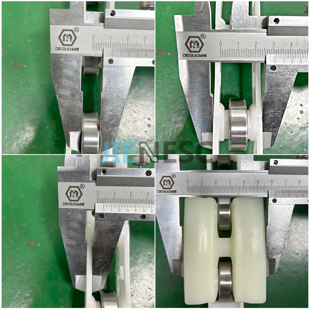 KM5071663G01 Escalator Handrail Reverse Guide 19 Rollers V Type From ...