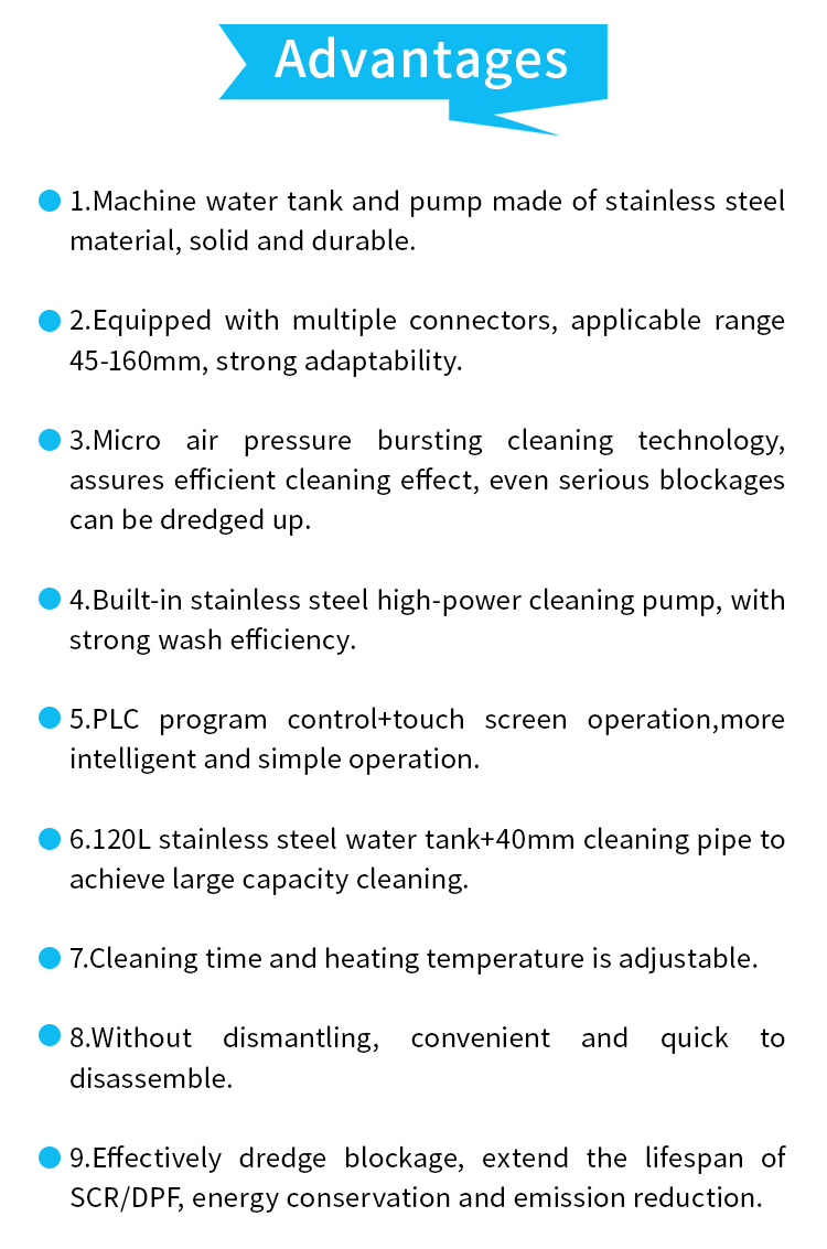 Diesel SCR/DPF Cleaning Machine for cleaning kinds of SCR catalyst of ...